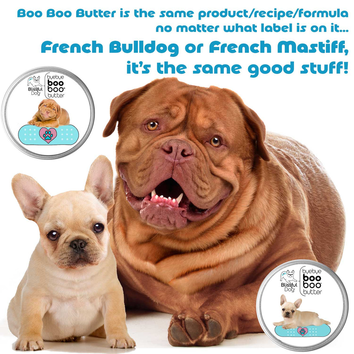 Boo Boo Butter Staffordshire Bull Terrier Skin Care balm - The Blissful Dog