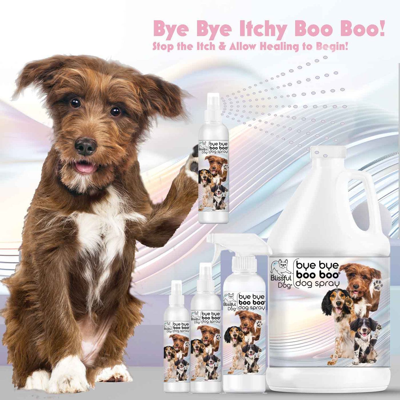 Bye Bye Boo Boo™ Herbal Dog Shampoo for Itchy Skin Irritations - The ...