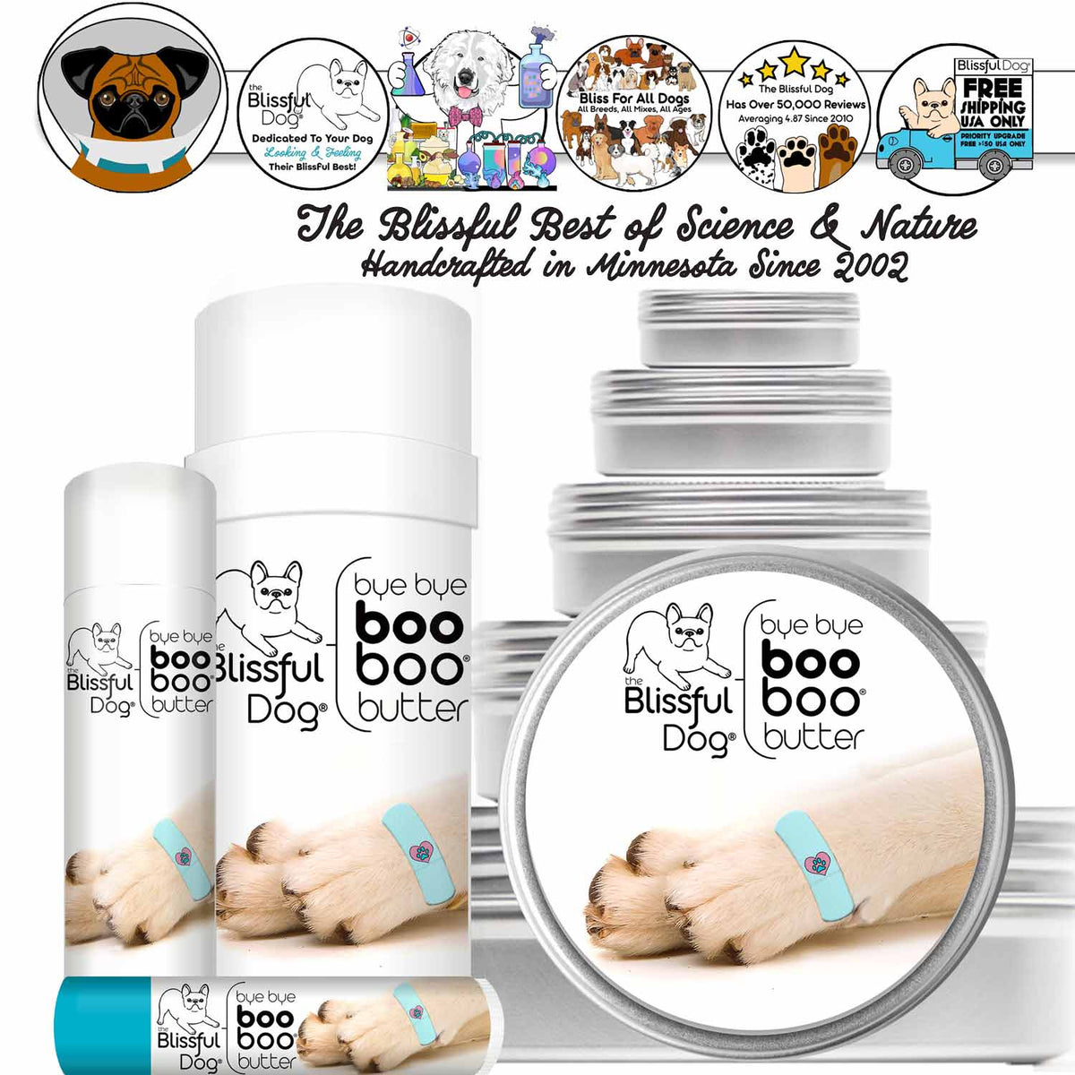 Blissful Dog Boo Boo Butter: Remedy for Dog Skin Irritation - The ...