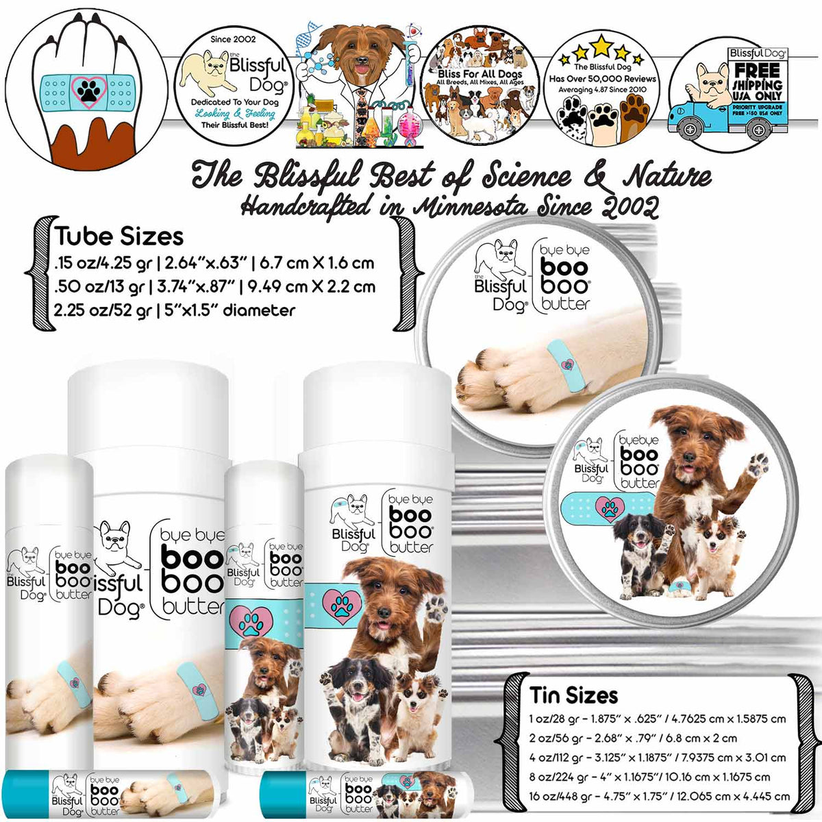 Bye Bye Boo Boo™ Herbal Dog Shampoo for Itchy Skin Irritations - The ...