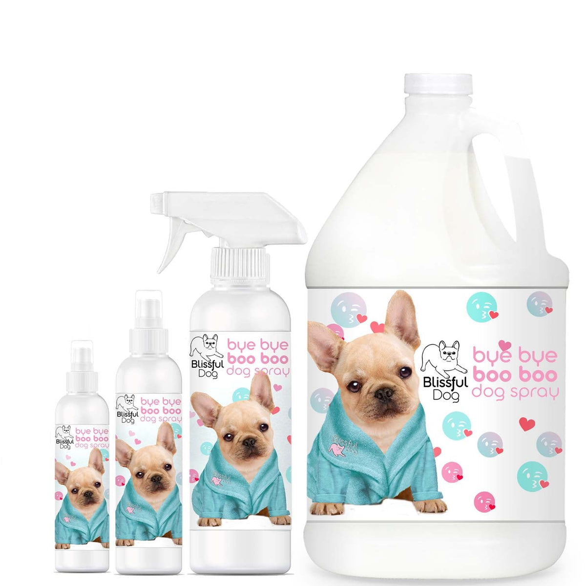 Bye Bye Boo Boo™ Natural Herbal Dog Spray for Itchy Dogs - The Blissful Dog