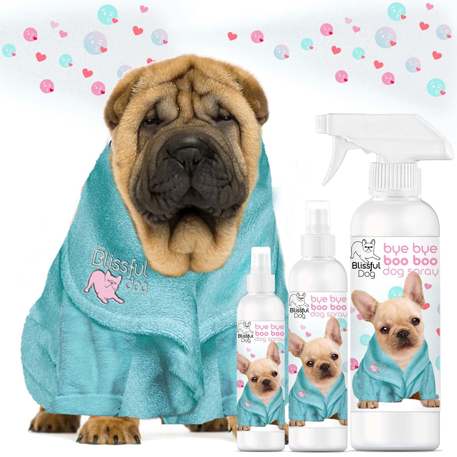 Bye Bye Boo Boo™ Natural Herbal Dog Spray for Itchy Dogs - The Blissful Dog