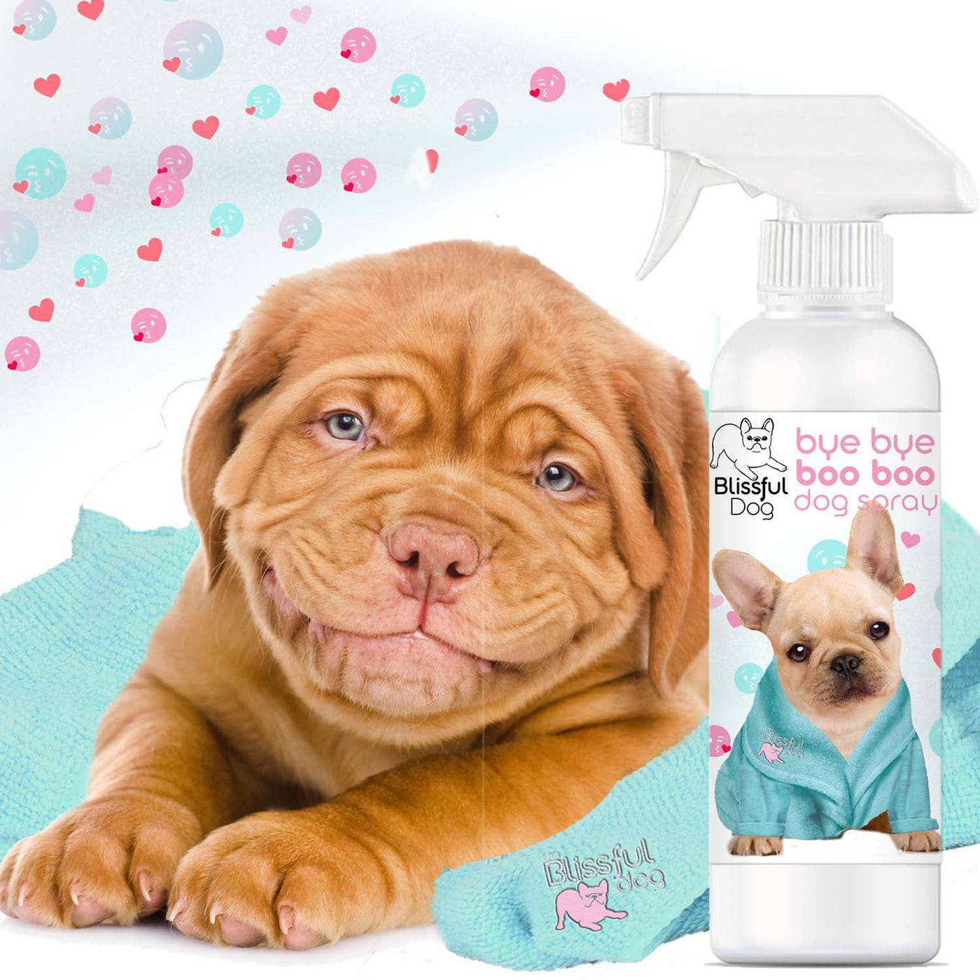 Bye Bye Boo Boo™ Natural Herbal Dog Spray for Itchy Dogs - The Blissful Dog
