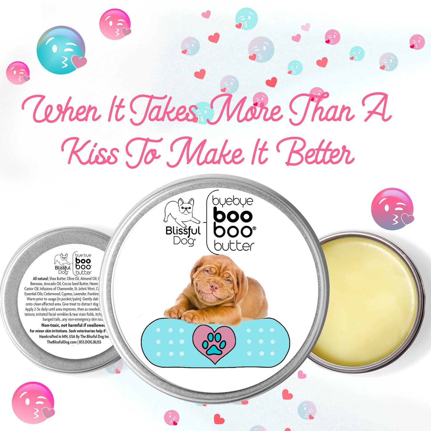The Blissful Dog Boo Boo Butter For Chinese Crested Skin Care