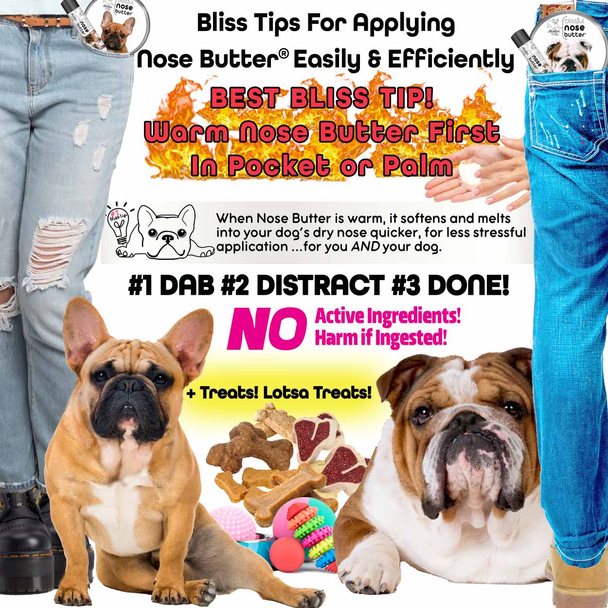 The Blissful Dog Nose Butter for Rough Dry Noses | All Natural