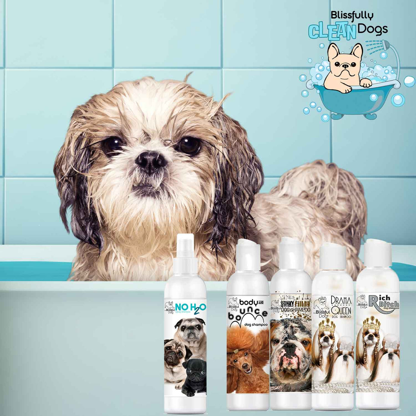 All-Natural Dog Soaps and Shampoos | Dog Bath Products - The Blissful Dog
