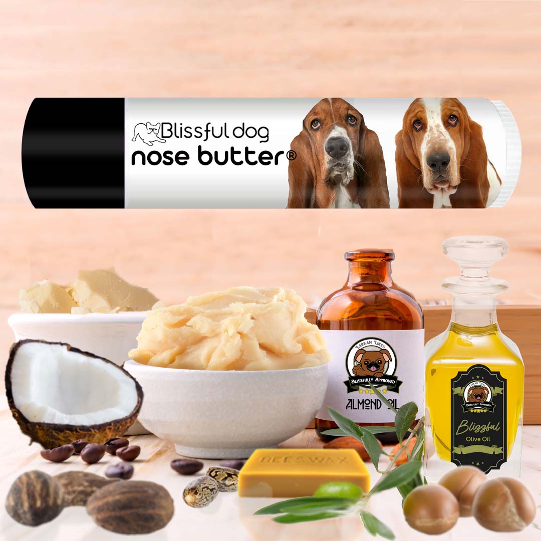 Basset Nose Butter® Care for Dry Cracked Basset Hound Rough Noses - The ...